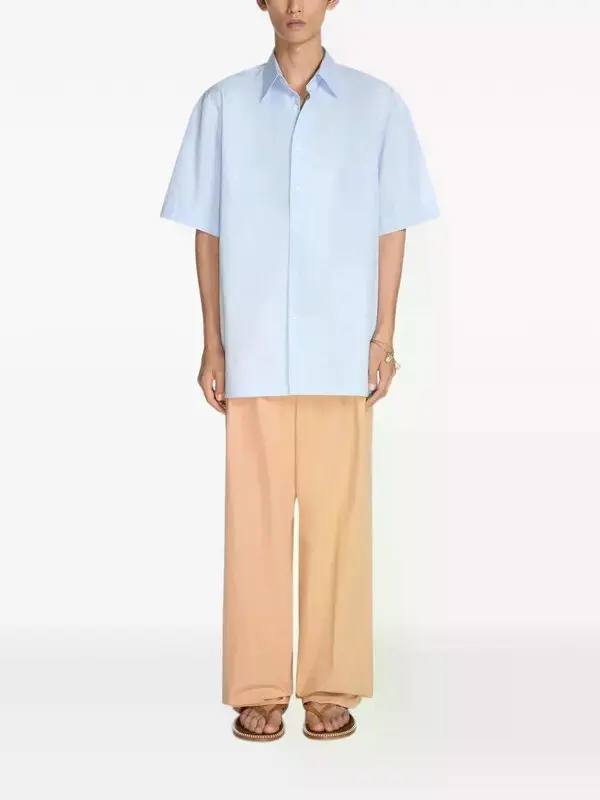Dries Van Noten Short-sleeve Cotton Shirt