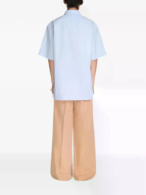 Dries Van Noten Short-sleeve Cotton Shirt