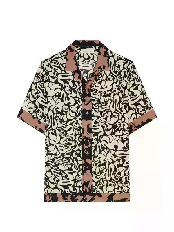 Dries Van Noten Print Shirt - White