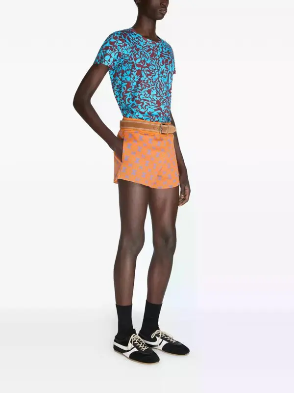 Dries Van Noten Cotton T-shirt - Blue