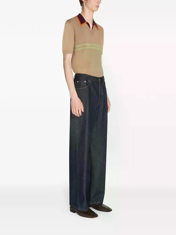 Dries Van Noten Button-fastening Loose Fit Jeans
