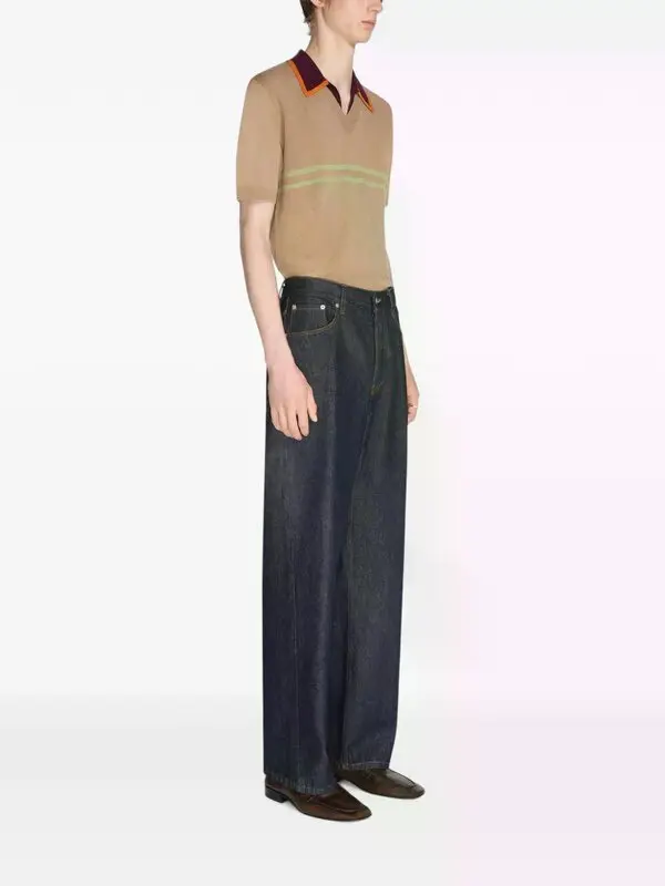 Dries Van Noten Button-fastening Loose Fit Jeans