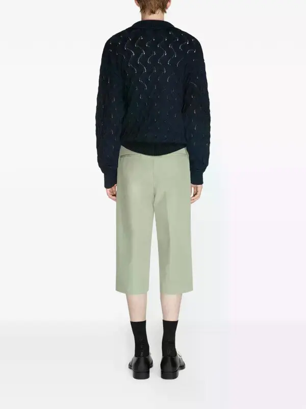 Dries Van Noten Polo-collar Sweater