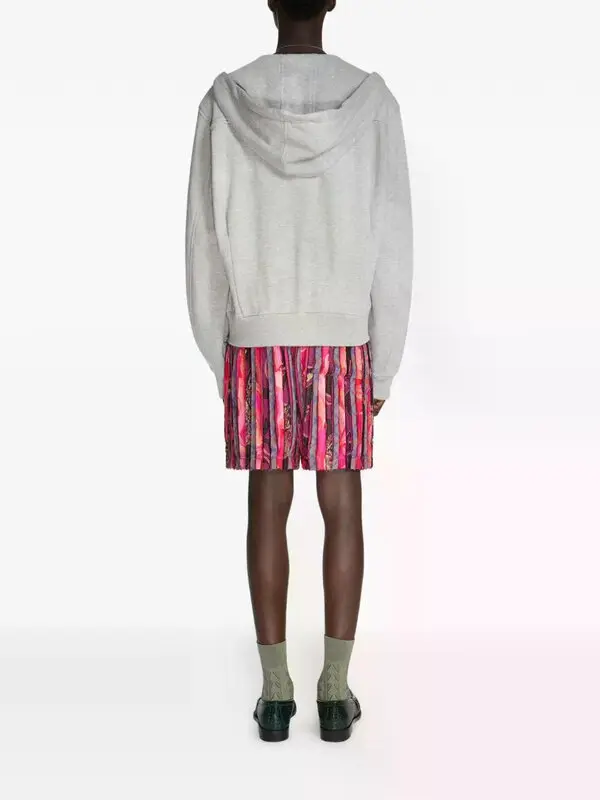 Dries Van Noten Zip-fastening Hooded Sweatshirt