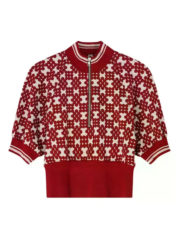 Dries Van Noten Ribbed Jacquard Sweater