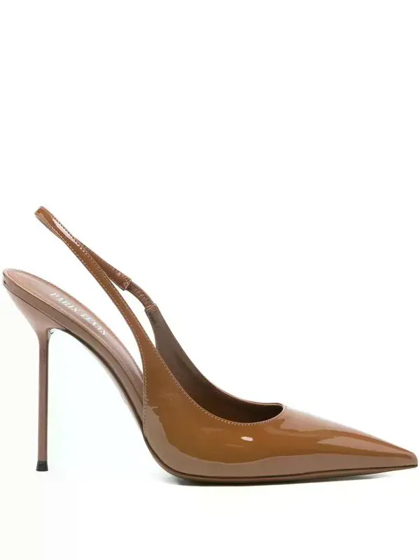 Paris Texas Pointed-toe Slingback Pumps