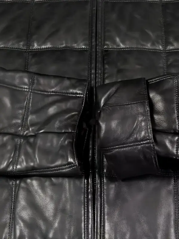 Saint Laurent Quilted Hooded Coat