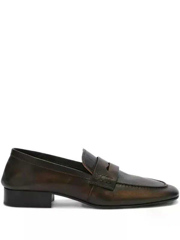 Dries Van Noten Leather Loafers