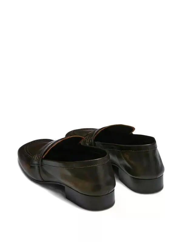 Dries Van Noten Leather Loafers