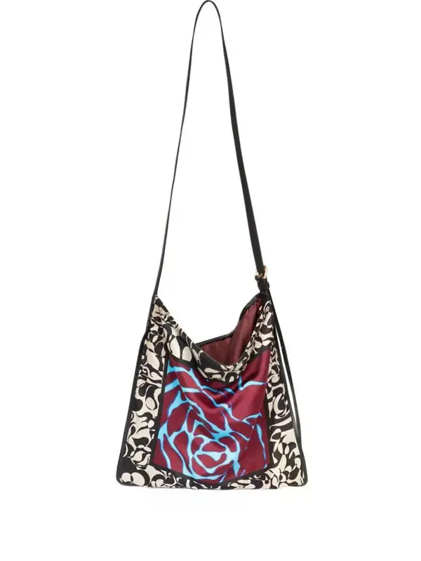 Dries Van Noten Graphic-print Shoulder Bag - Red