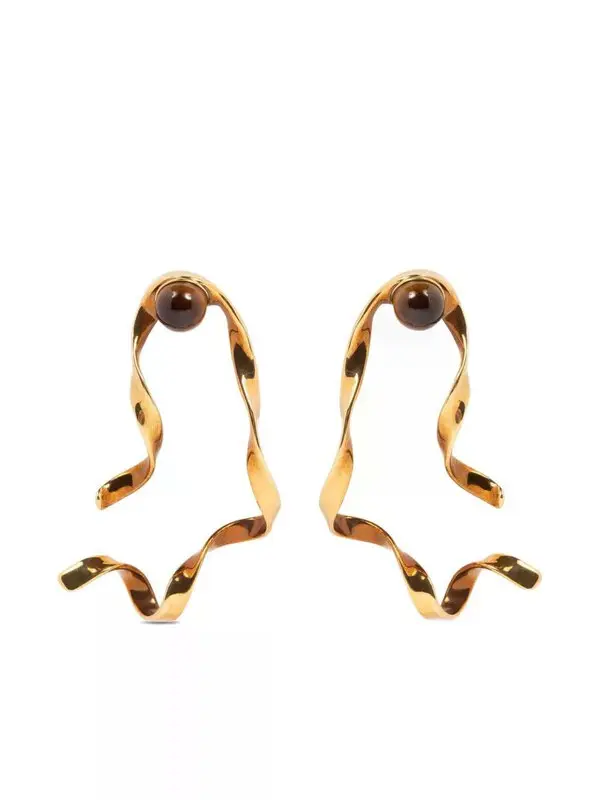 Dries Van Noten Wave Earrings