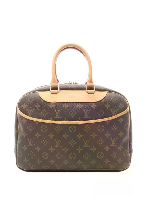 LOUIS VUITTON 2000 Deauville Monogram Bowling Bag