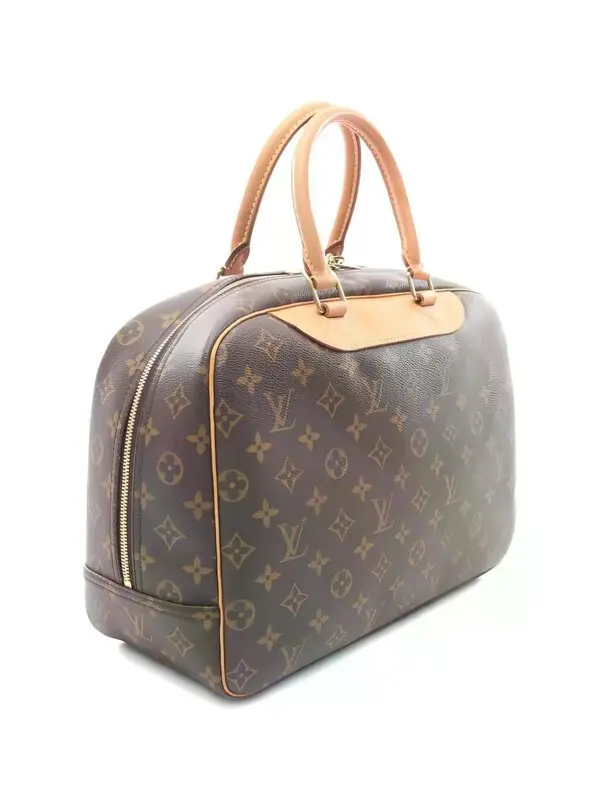 LOUIS VUITTON 2000 Deauville Monogram Bowling Bag