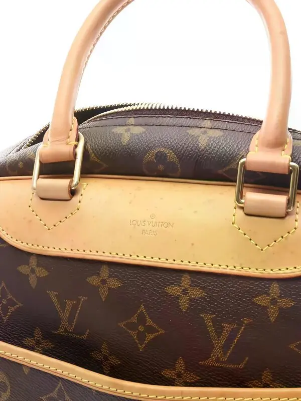 LOUIS VUITTON 2000 Deauville Monogram Bowling Bag