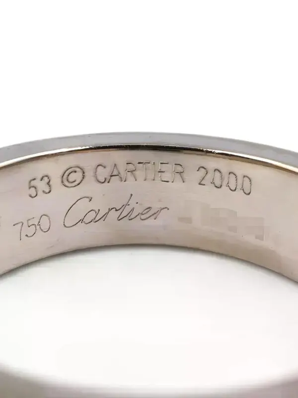 CARTIER 2010s Tank Chalcedony Ring