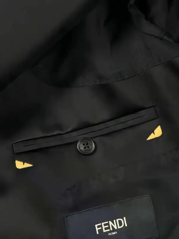 Fendi Bugseye Single-breasted Jacket