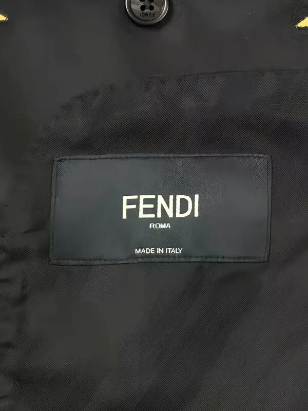 Fendi Bugseye Single-breasted Jacket