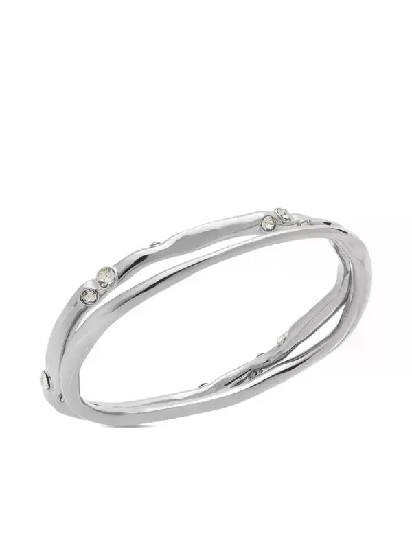 Dries Van Noten Embellished Double-band Bracelet