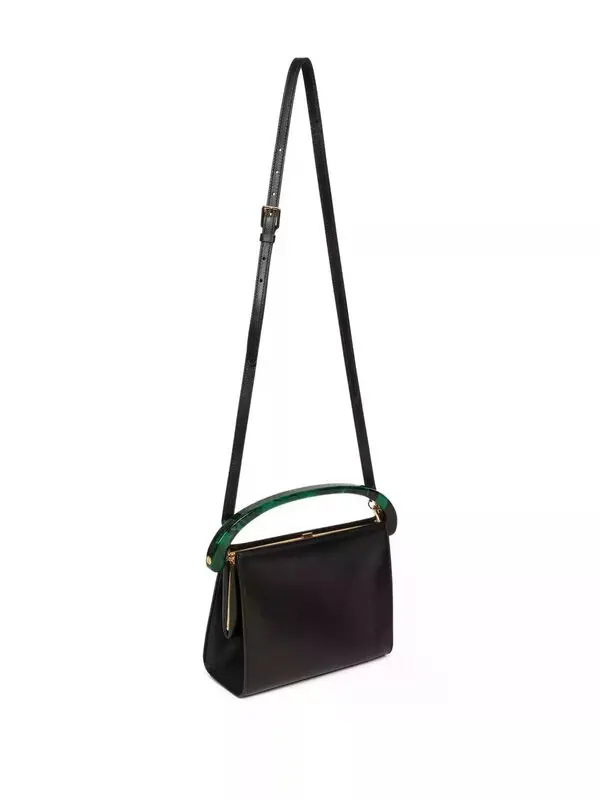 Dries Van Noten Leather Handheld Bag