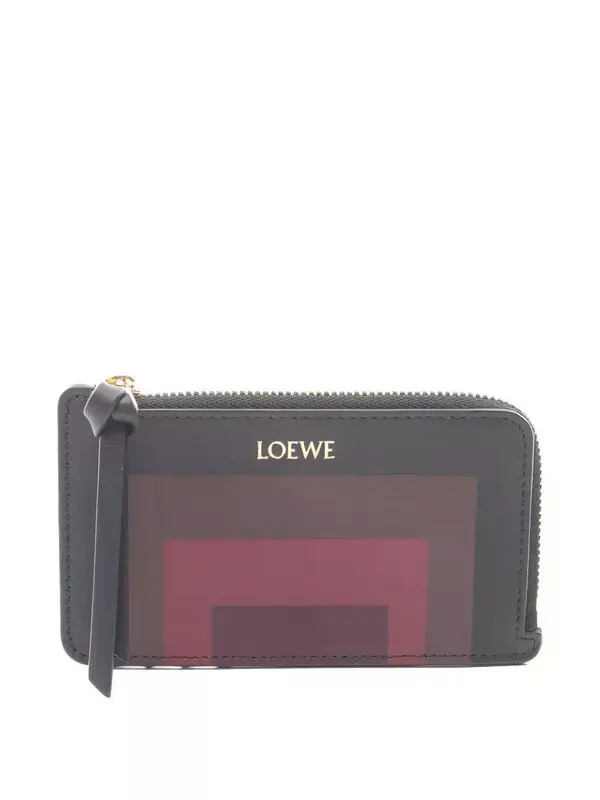 Loewe X Albers Leather Wallet - Black