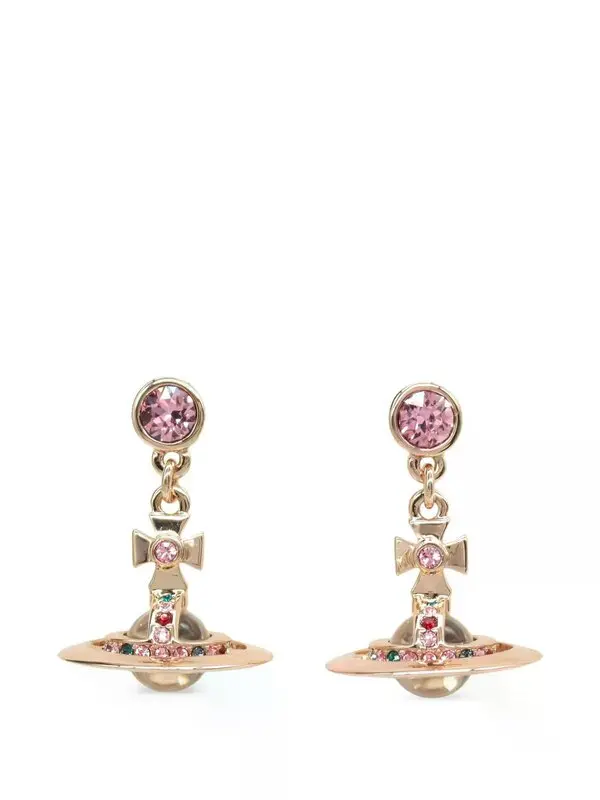 VIVIENNE WESTWOOD 2020s Orb Earrings - Pink