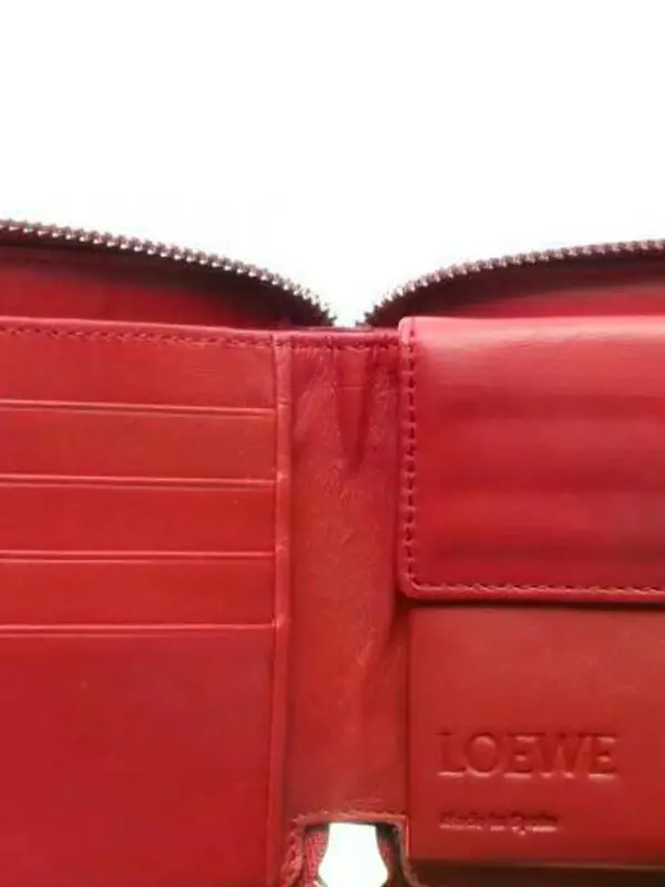 Loewe Maze Square Zip Wallet