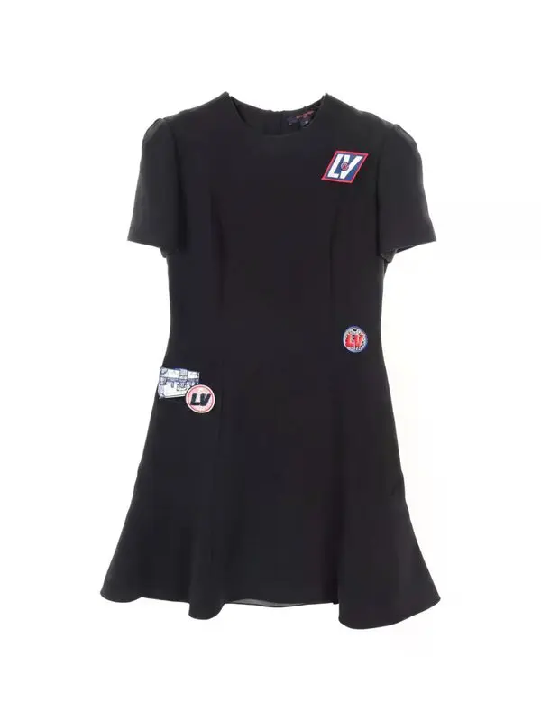 LOUIS VUITTON Logo-patch Dress