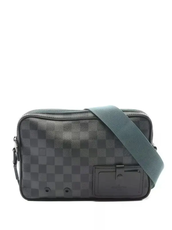 LOUIS VUITTON Alpha Damier-pattern Messenger Bag - Grey