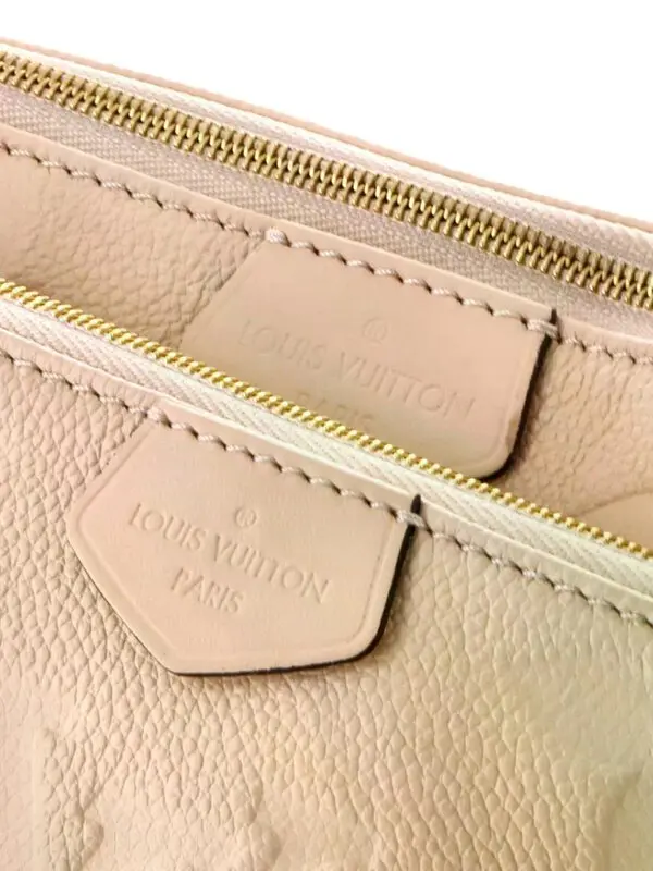 LOUIS VUITTON Multi Pochette Accessoires Monogram Empreinte Giant Crossbody Bag