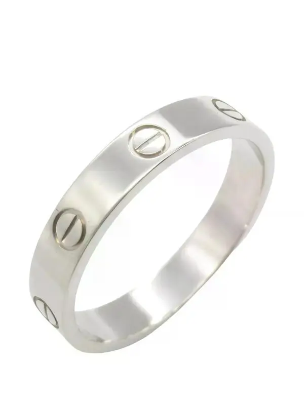 CARTIER 2010s Mini Love Ring - Silver