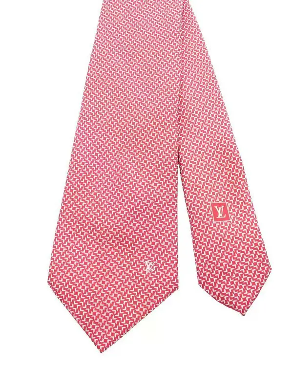 LOUIS VUITTON All-over Pattern Tie