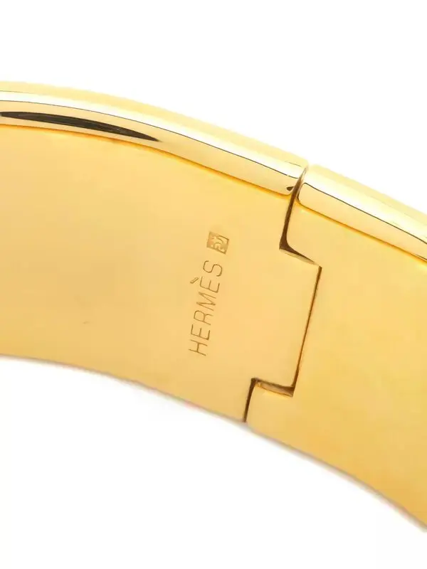 Hermès 2010s Gm Loquet Email Bangle