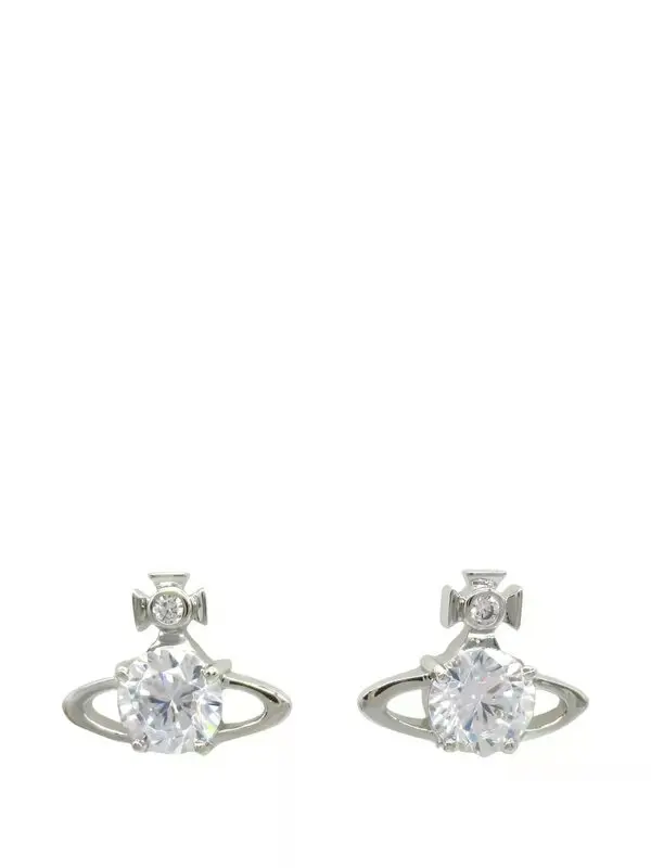 VIVIENNE WESTWOOD Orb Stud Earrings - Silver