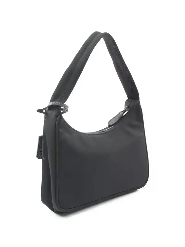Prada 2010 Mini Re-edition 2000 Shoulder Bag - Black