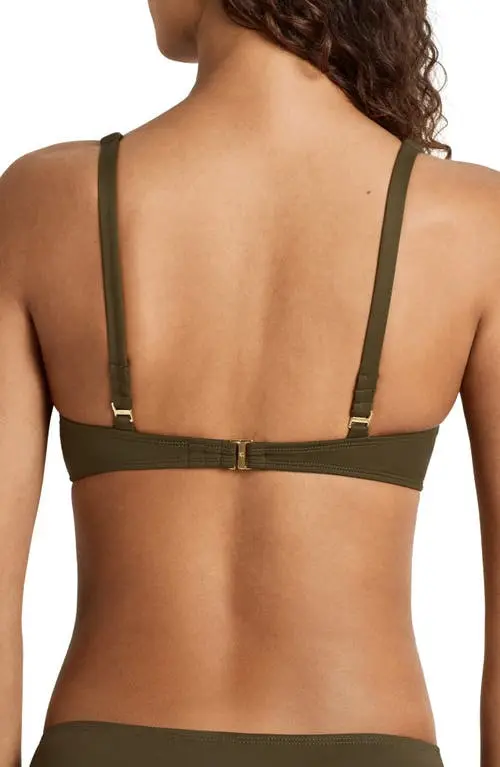 Ralph Lauren Ring Triangle Bikini Top