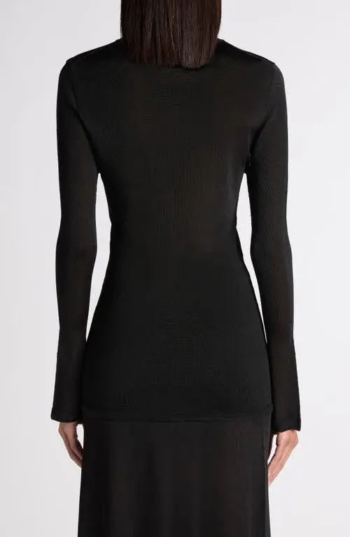 TOM FORD Liquid Viscose Long Sleeve Sweater