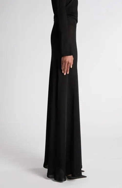 TOM FORD Liquid Viscose Blend A-line Maxi Skirt