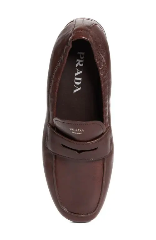 Prada Penny Loafer - Brown