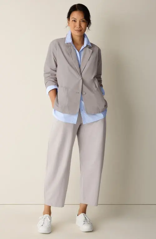 Eileen Fisher Organic Cotton Blend Blazer