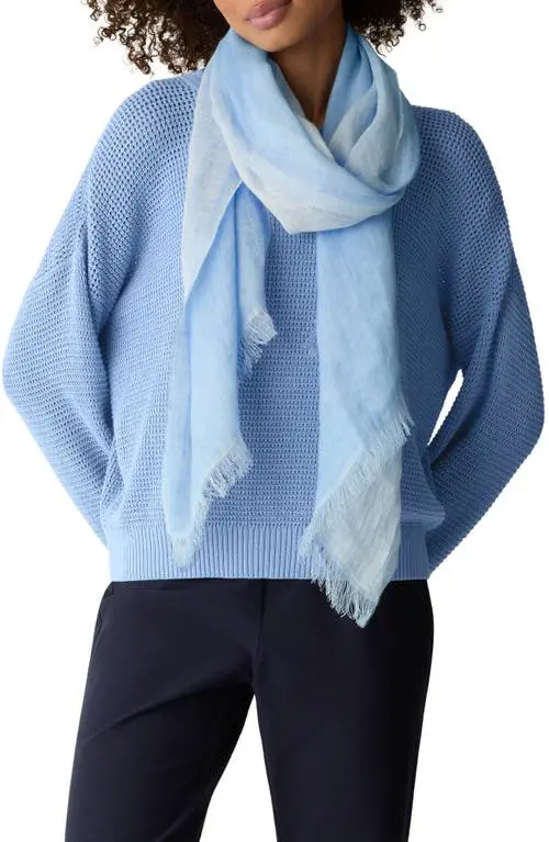 Eileen Fisher Organic Linen Scarf - Skylight