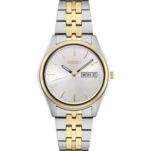 SEIKO WATCHES Essentials Bracelet Watch - Two Tone