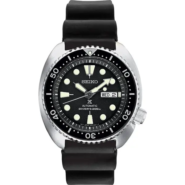 SEIKO WATCHES Prospex Diver Automatic Strap Watch - Black