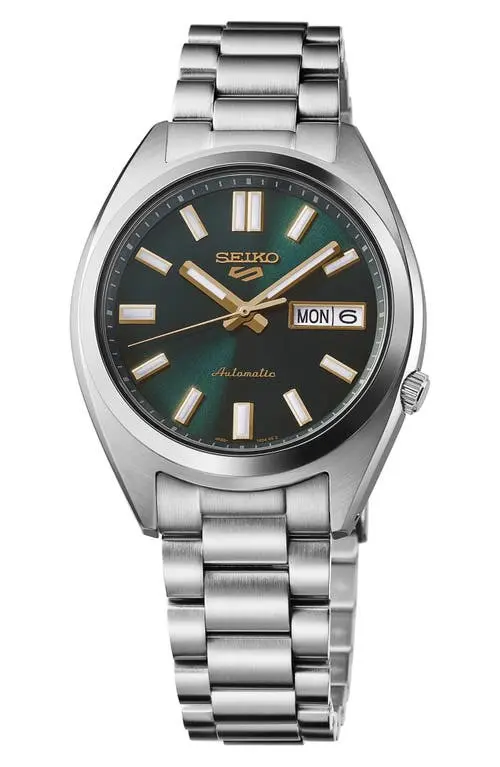 SEIKO WATCHES 5 Sports Bracelet Watch - Green