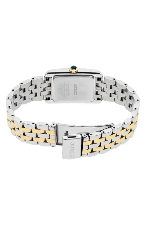 SEIKO WATCHES Essentials Tank Bracelet Watch