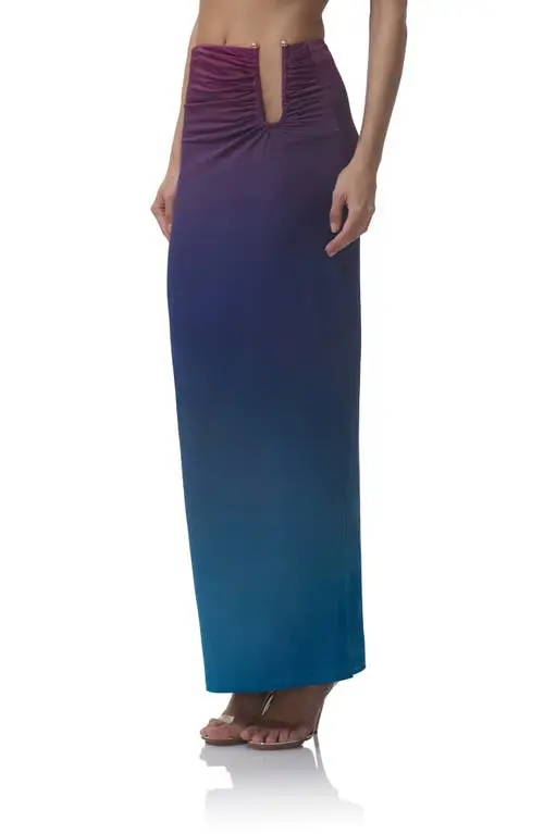 AFRM Aven Ombré Maxi Skirt