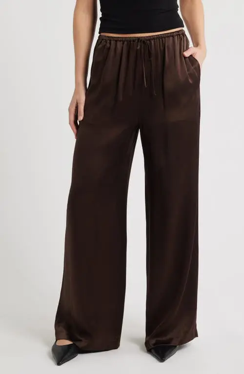 FRAME Silk Lounge Pants