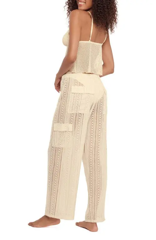 Steve Madden Sheer Lace Cargo Pants