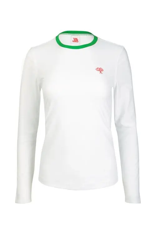 LOVE ALL TENNIS Reena Classic Top - Green