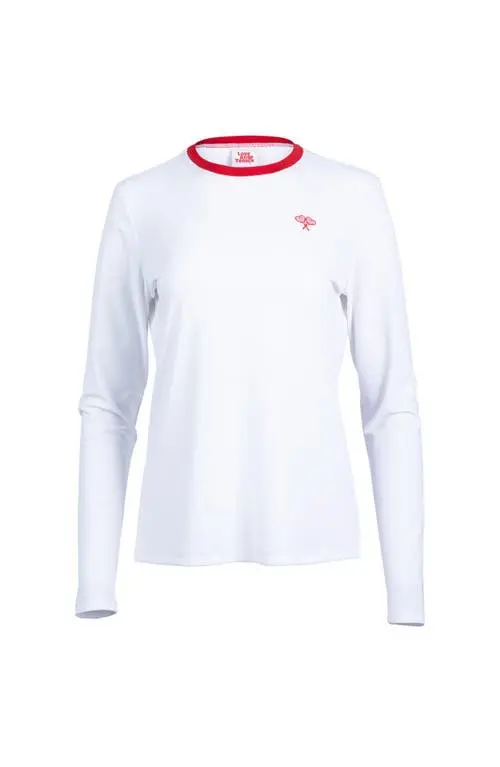 LOVE ALL TENNIS Reena Pique Athletic Top