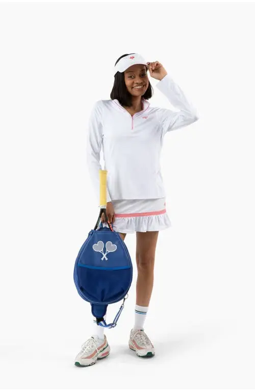 LOVE ALL Tracy 1/4 Zip Jacket - Pink